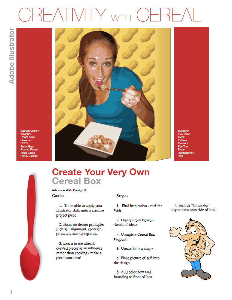 Creativity with Cereal Project | Adobe Education Exchange