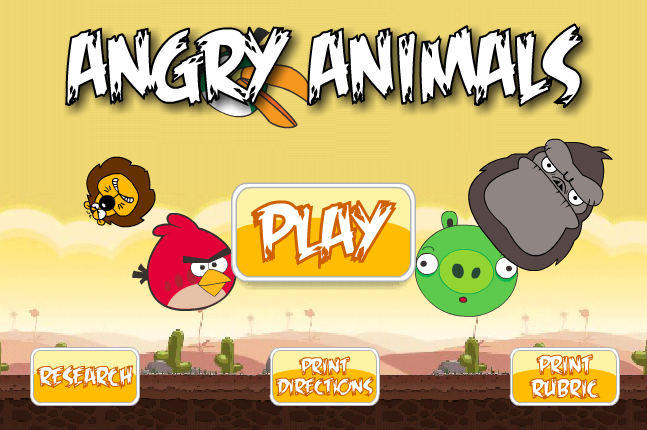 Ross Boss Projects: Angry Animals | Adobe Education Exchange