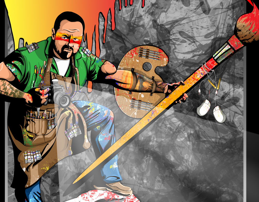 Comic Book Self Portrait Cover Design | Adobe Education Exchange