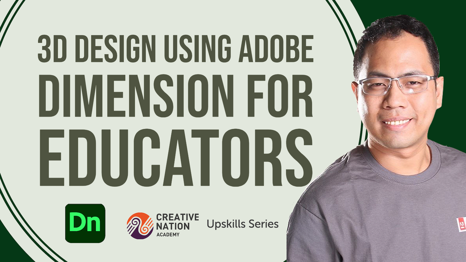 3D Design using Adobe Dimension for Educator (PART 1) | Adobe Education ...
