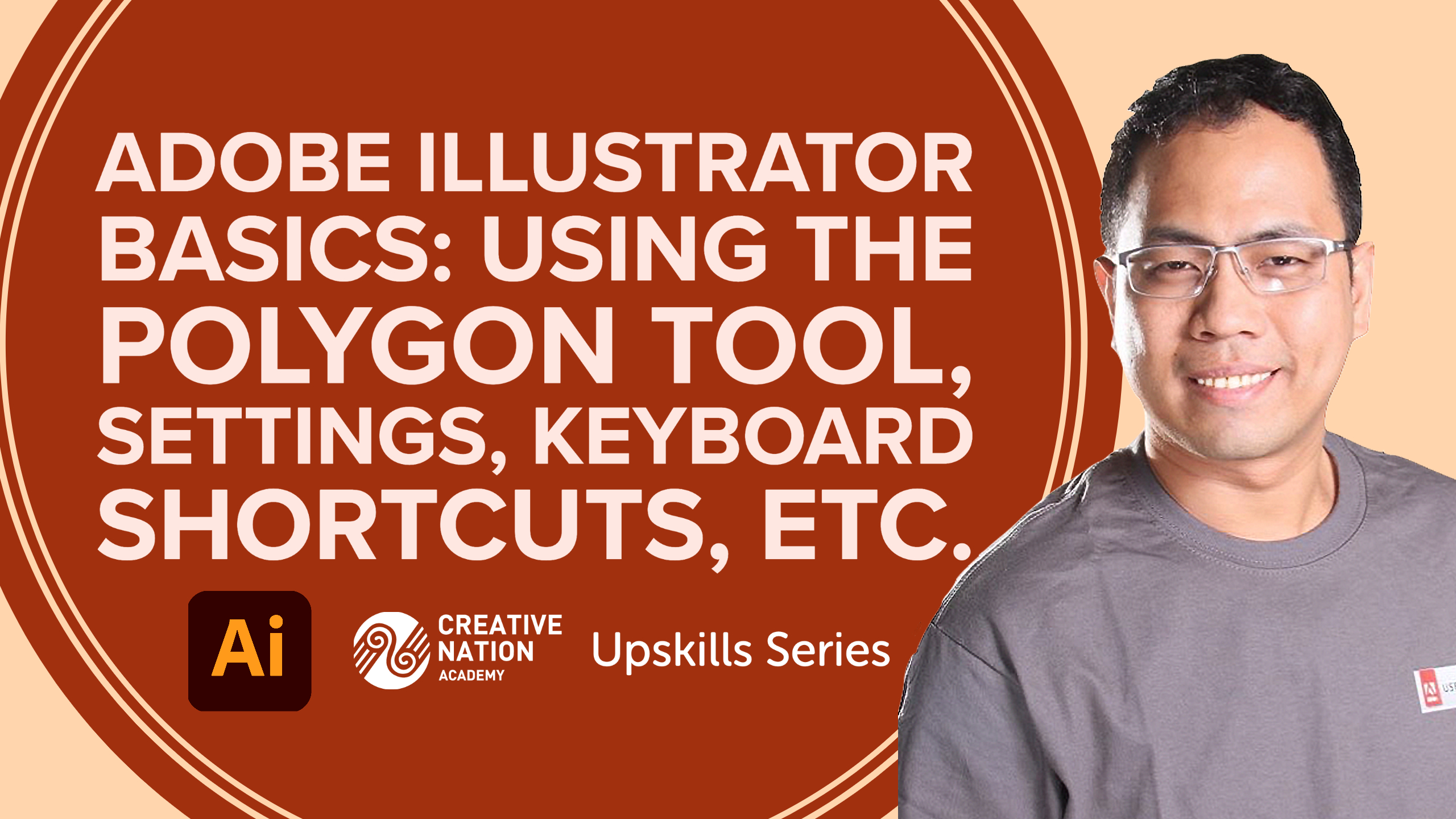 Adobe Illustrator Basics: Using the Polygon Tool, settings, keyboard shortcuts, etc. | Adobe ...