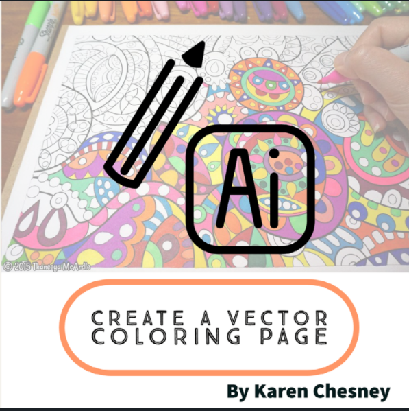 Vector Illustration Coloring book using Adobe Illustrator | Adobe ...