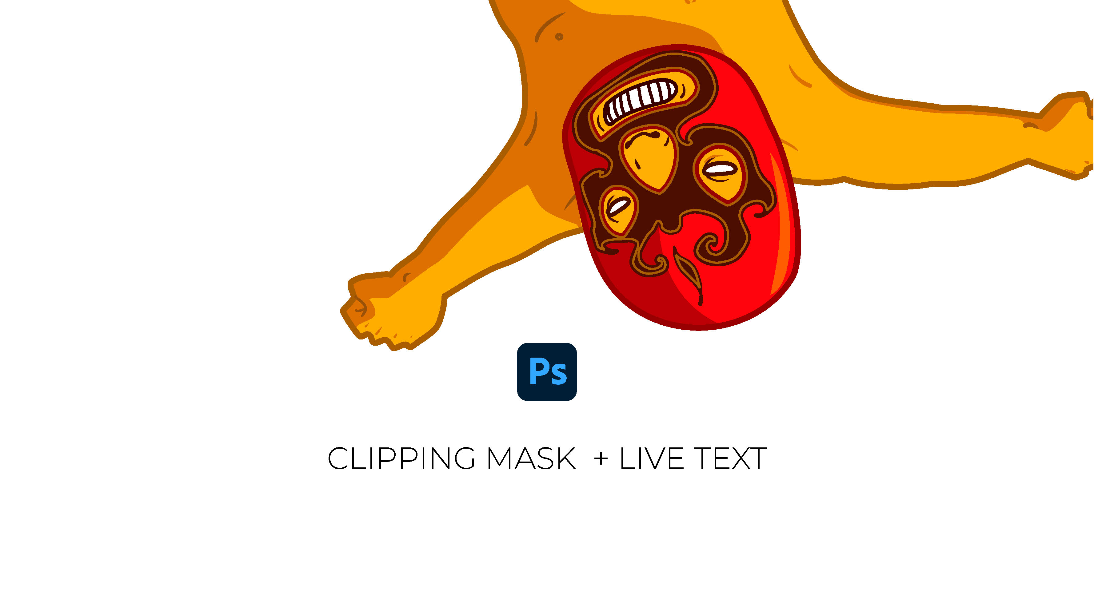 Adobe Photoshop - Clipping Mask Live Text | Adobe Education Exchange