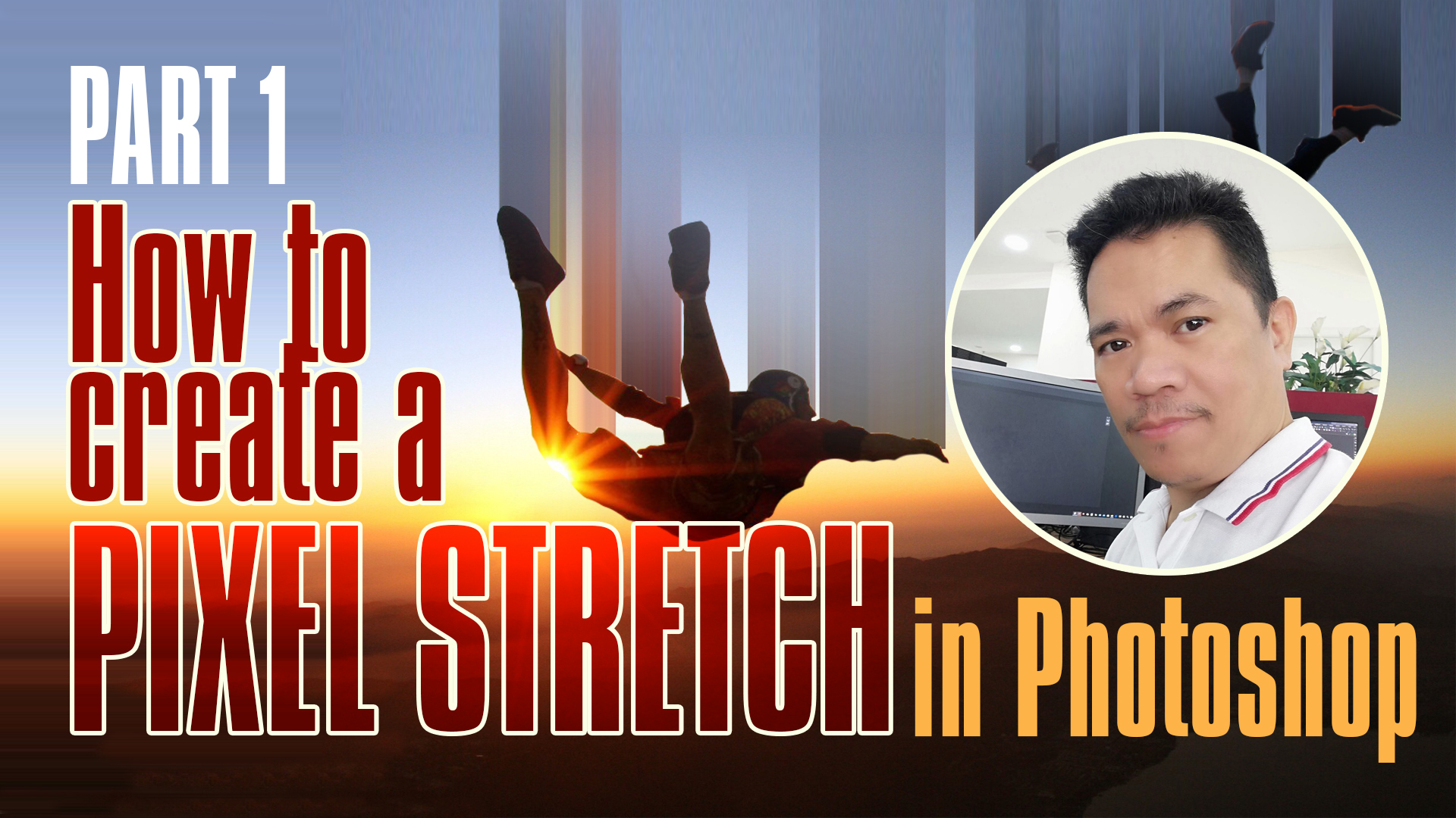 How to Create Pixel Stretch Composition in Photoshop (series 1) | Adobe ...