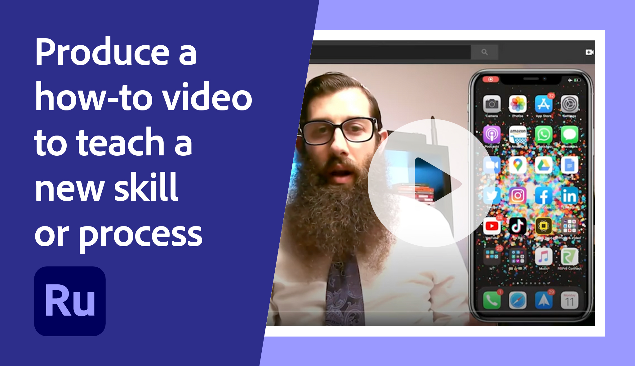 Produce a how-to video to teach a new skill or process | Adobe ...