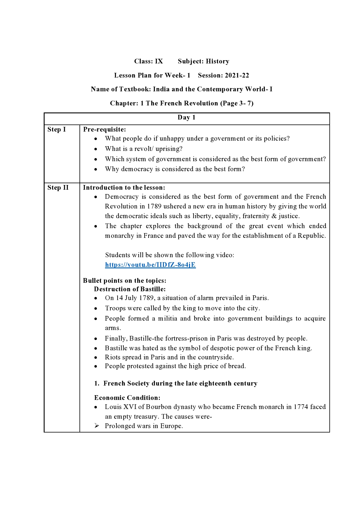 The French Revolution | Adobe Education Exchange