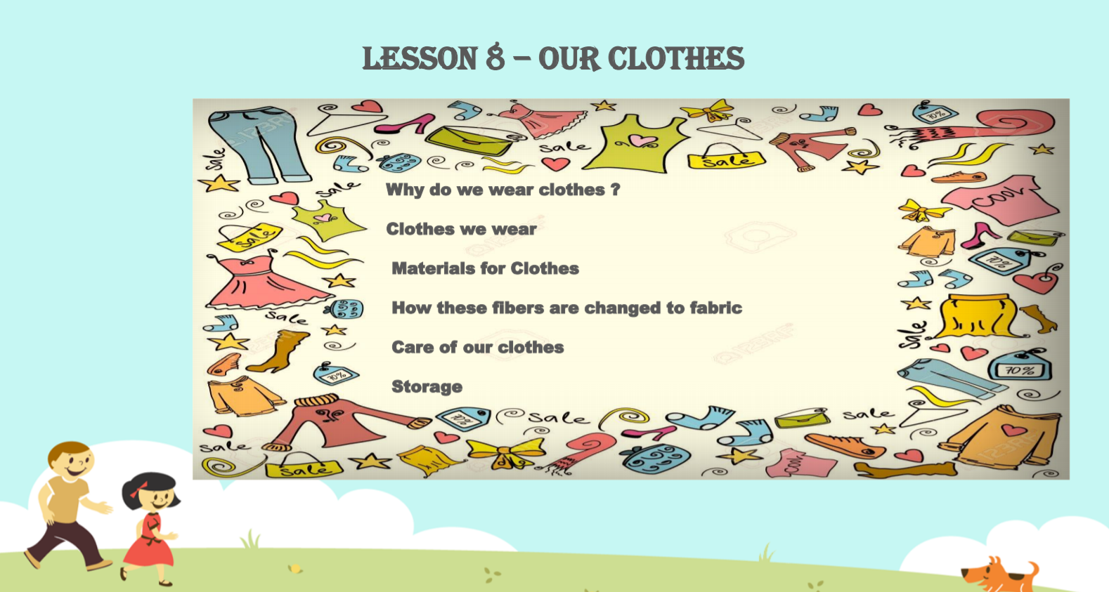 Our Clothes | Adobe Education Exchange