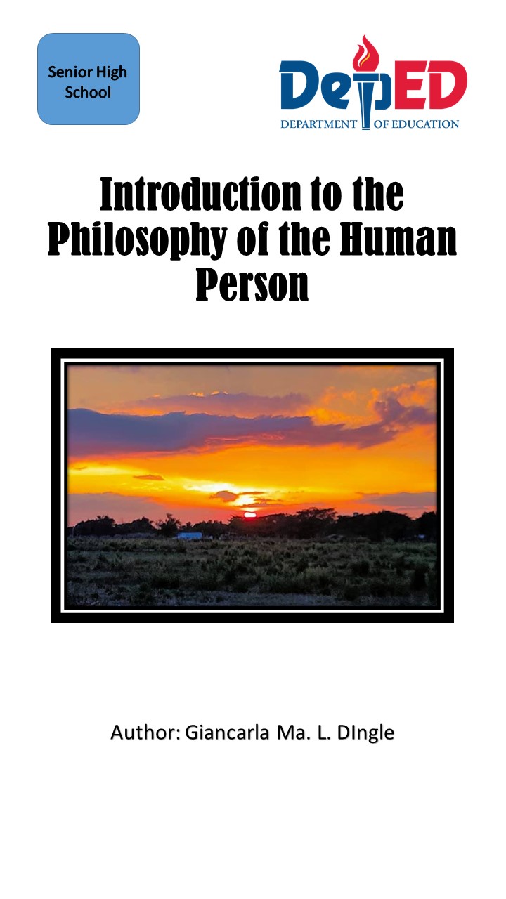 Introduction to the Philosophy of the Human Person | Adobe Education ...