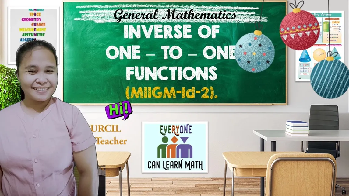 Inverse of One - to - One Function (Video & Lesson Plan) | Adobe ...