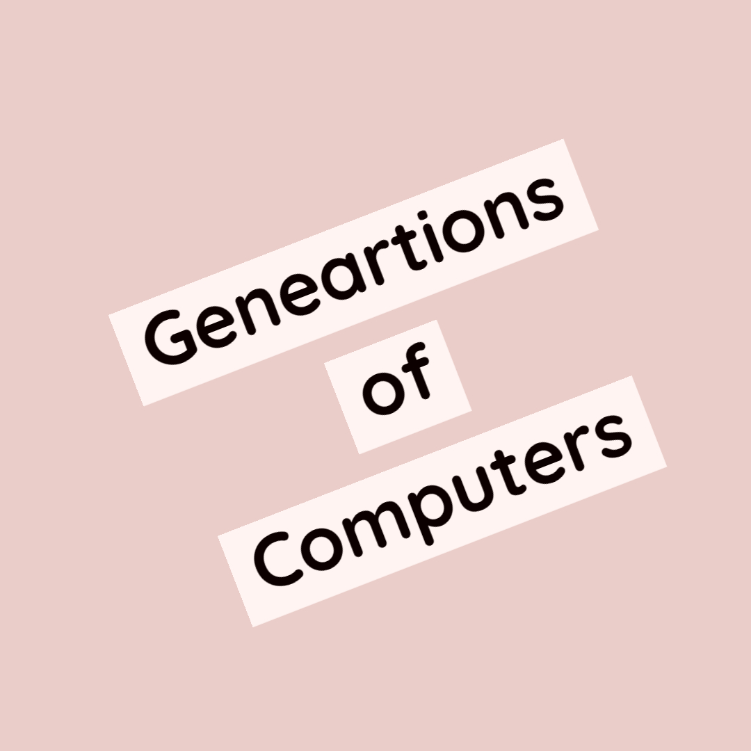 Student Project-Generations of Computers | Adobe Education Exchange