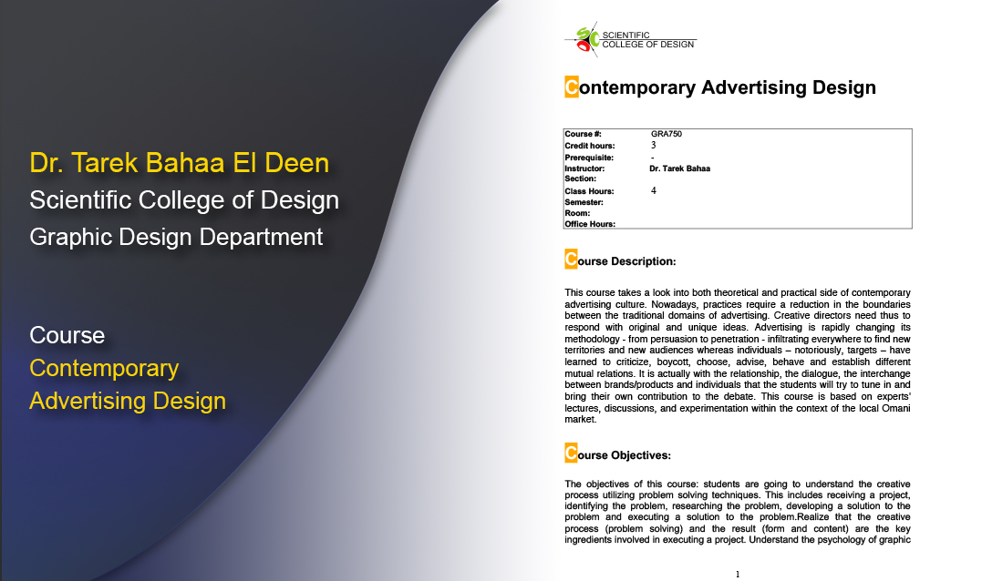Contemporary Advertising Design | Adobe Education Exchange