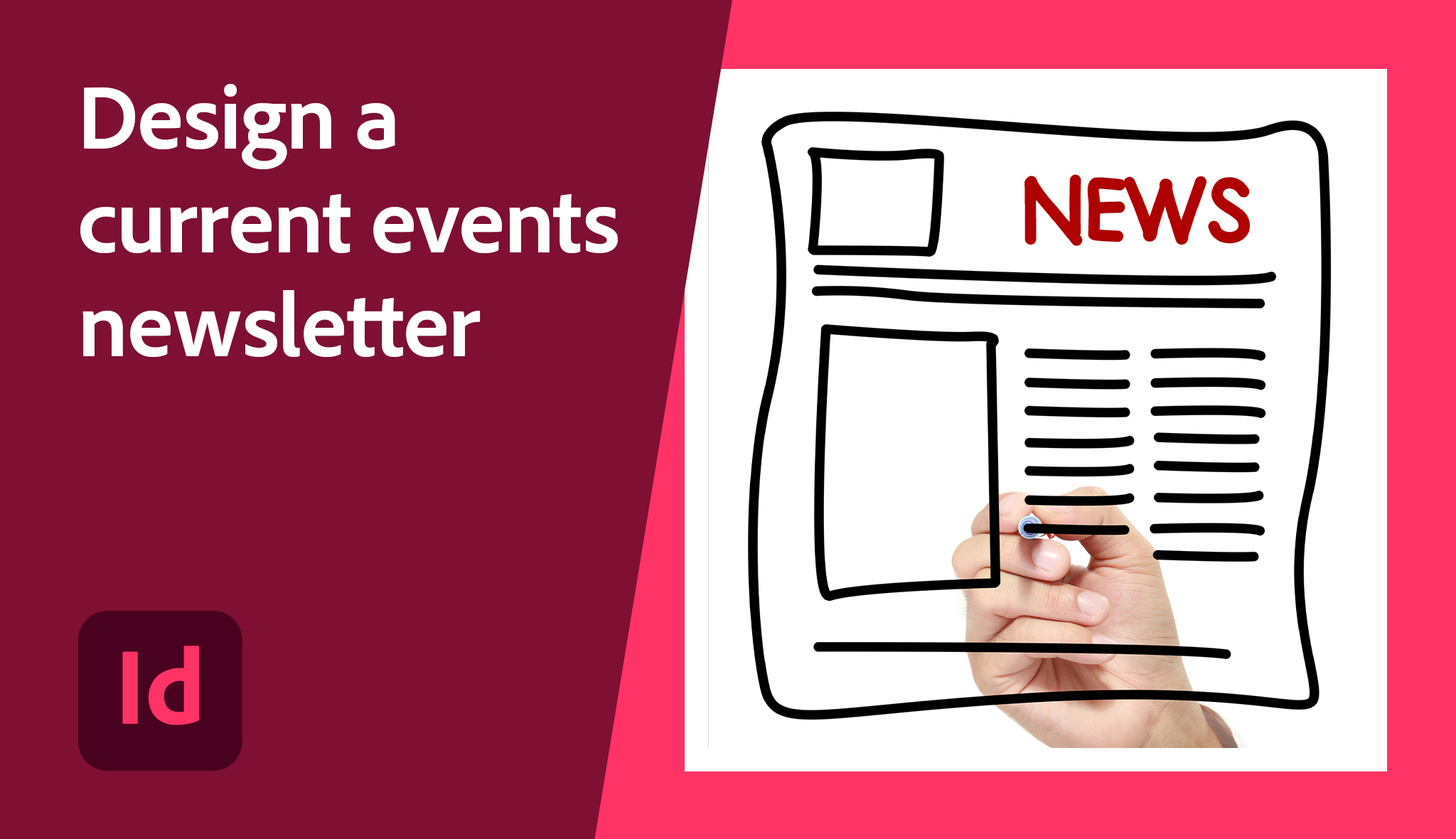 Design a current events newsletter | Adobe Education Exchange