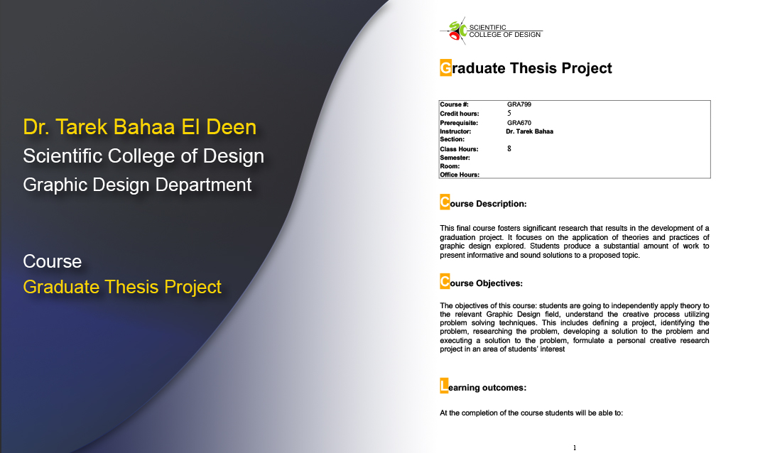 Graduate Thesis Project | Adobe Education Exchange