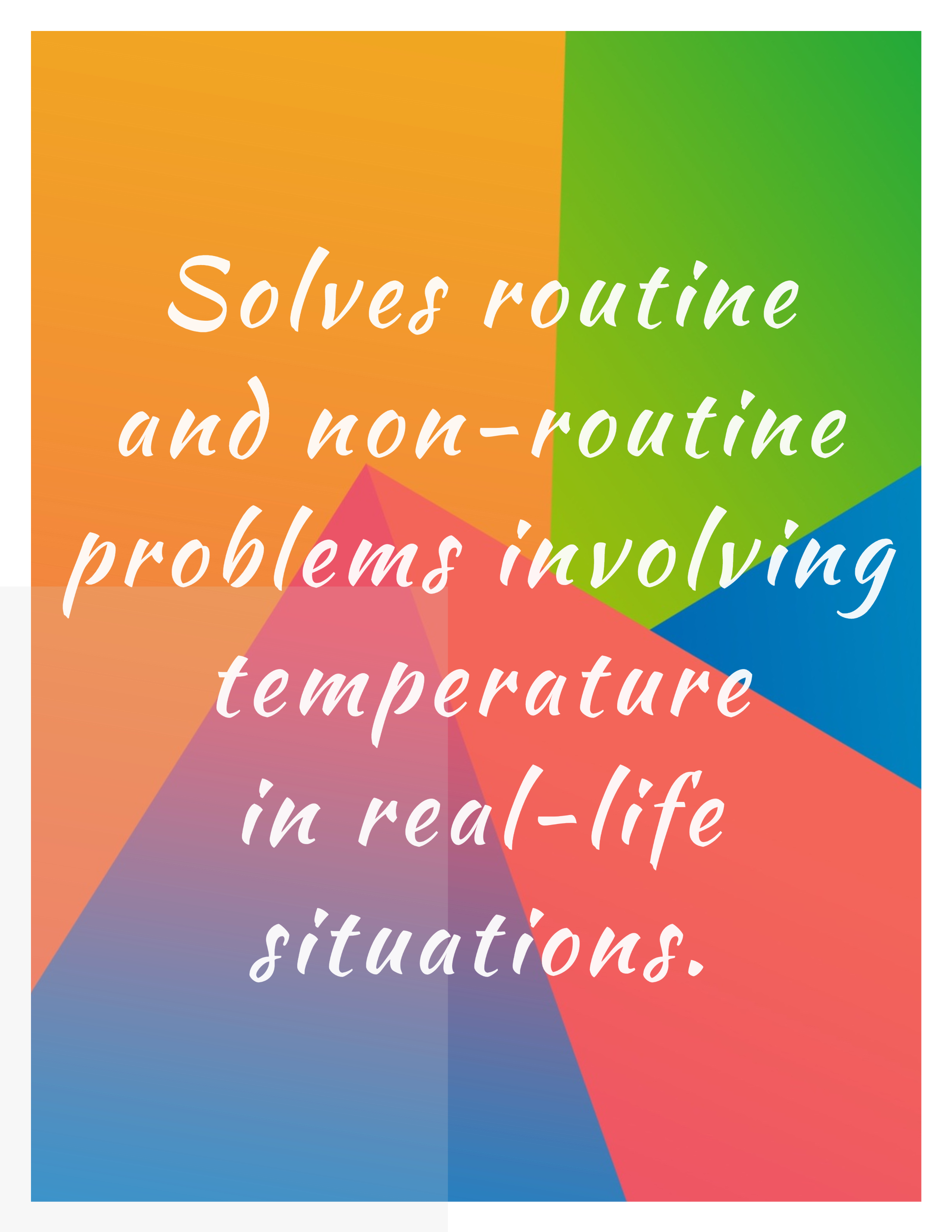 Solve problems involving temperature | Adobe Education Exchange