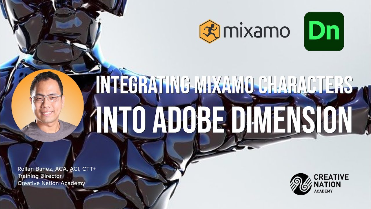 Integrating Mixamo Characters into Adobe Dimension | Adobe Education ...