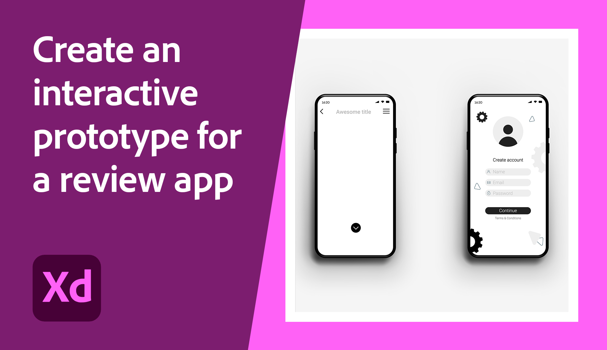 Create an interactive prototype for a review app | Adobe Education Exchange