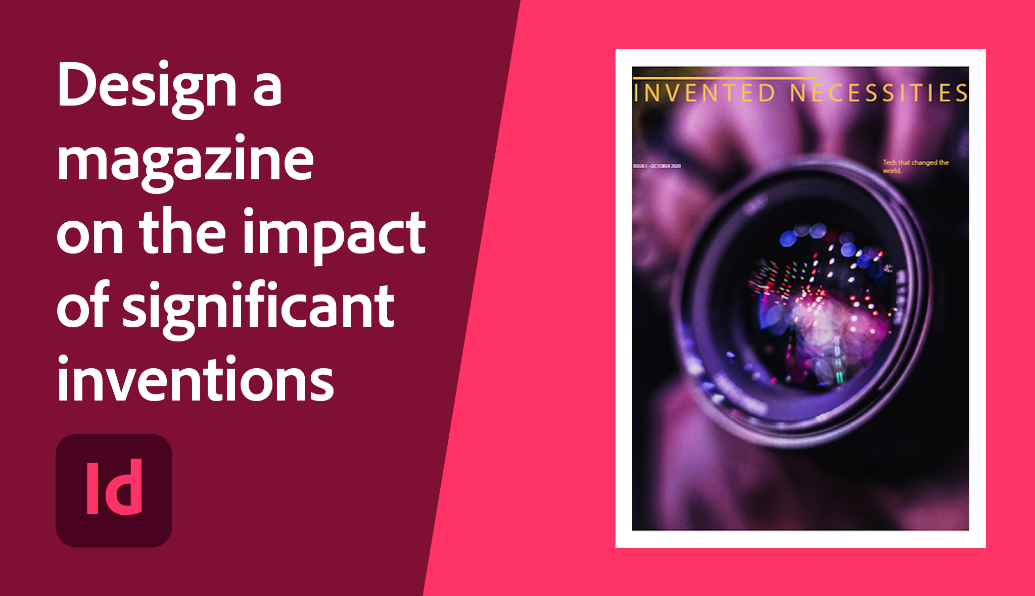 Design a magazine on the impact of significant inventions | Adobe ...
