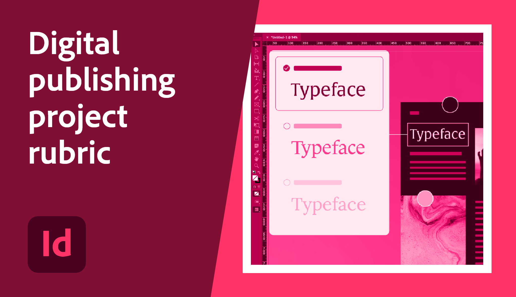 Assessment rubric for digital publishing projects | Adobe Education ...