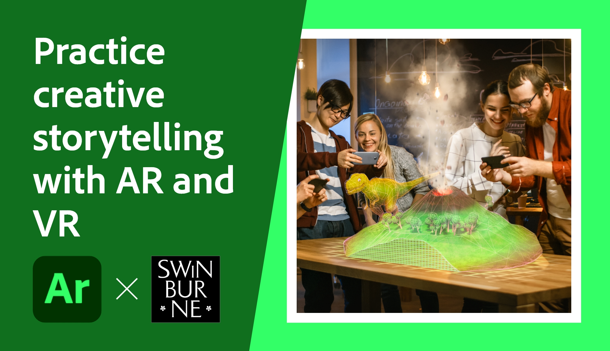 Practice creative storytelling with AR and VR | Adobe Education Exchange
