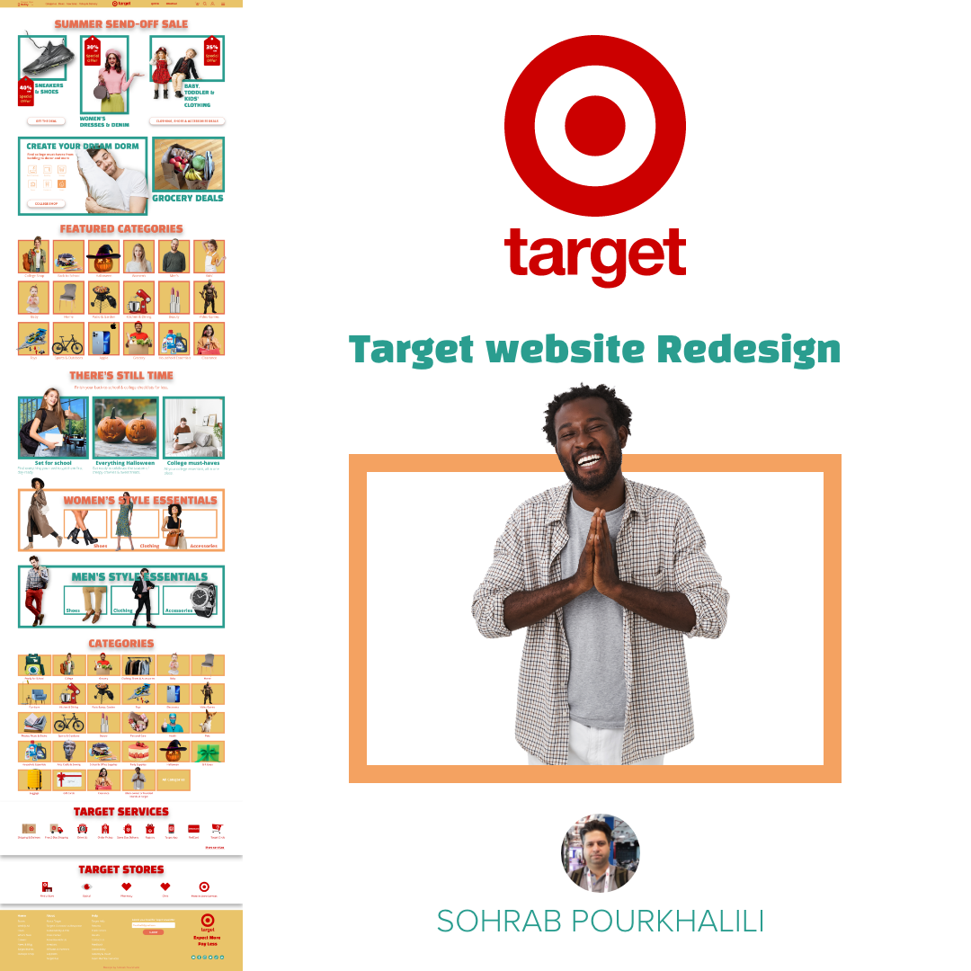 "Target" Website Redesign | Adobe Education Exchange