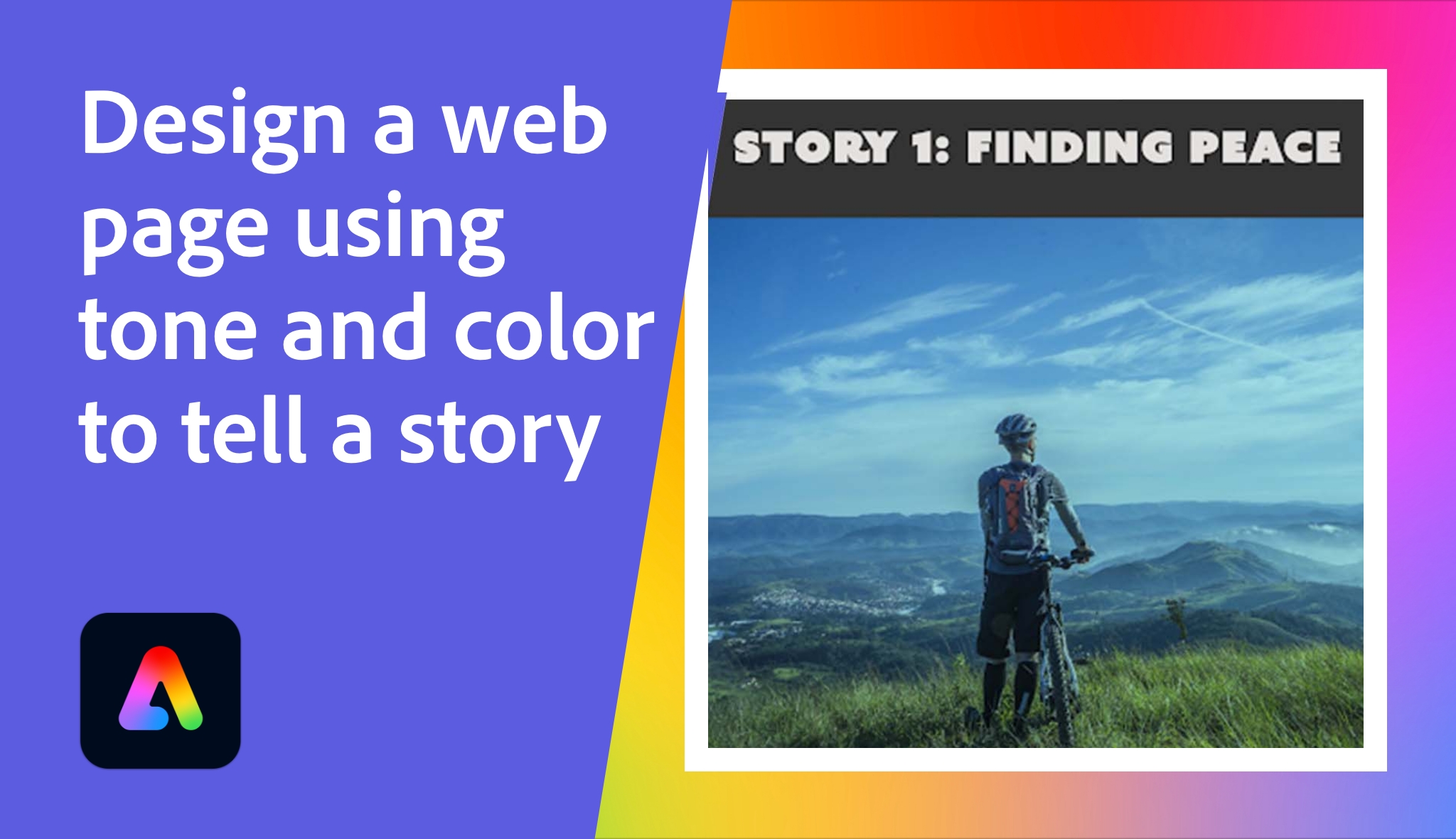 Design a web page using tone and color to tell a story | Adobe ...
