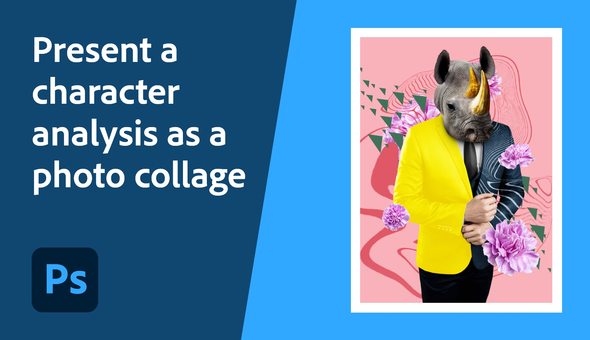 Present a character analysis as a photo collage | Adobe Education Exchange