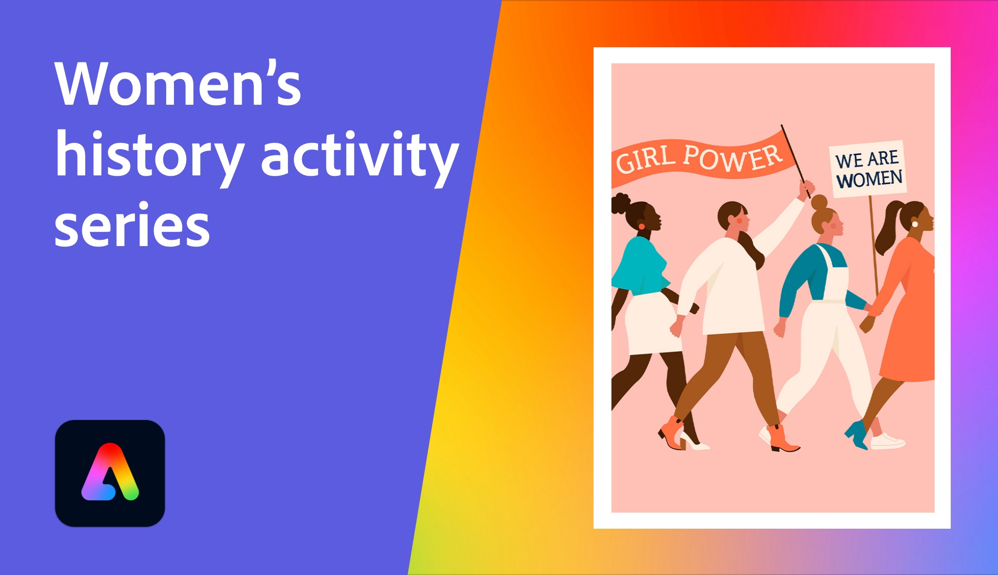 Women's history activity series | Adobe Education Exchange