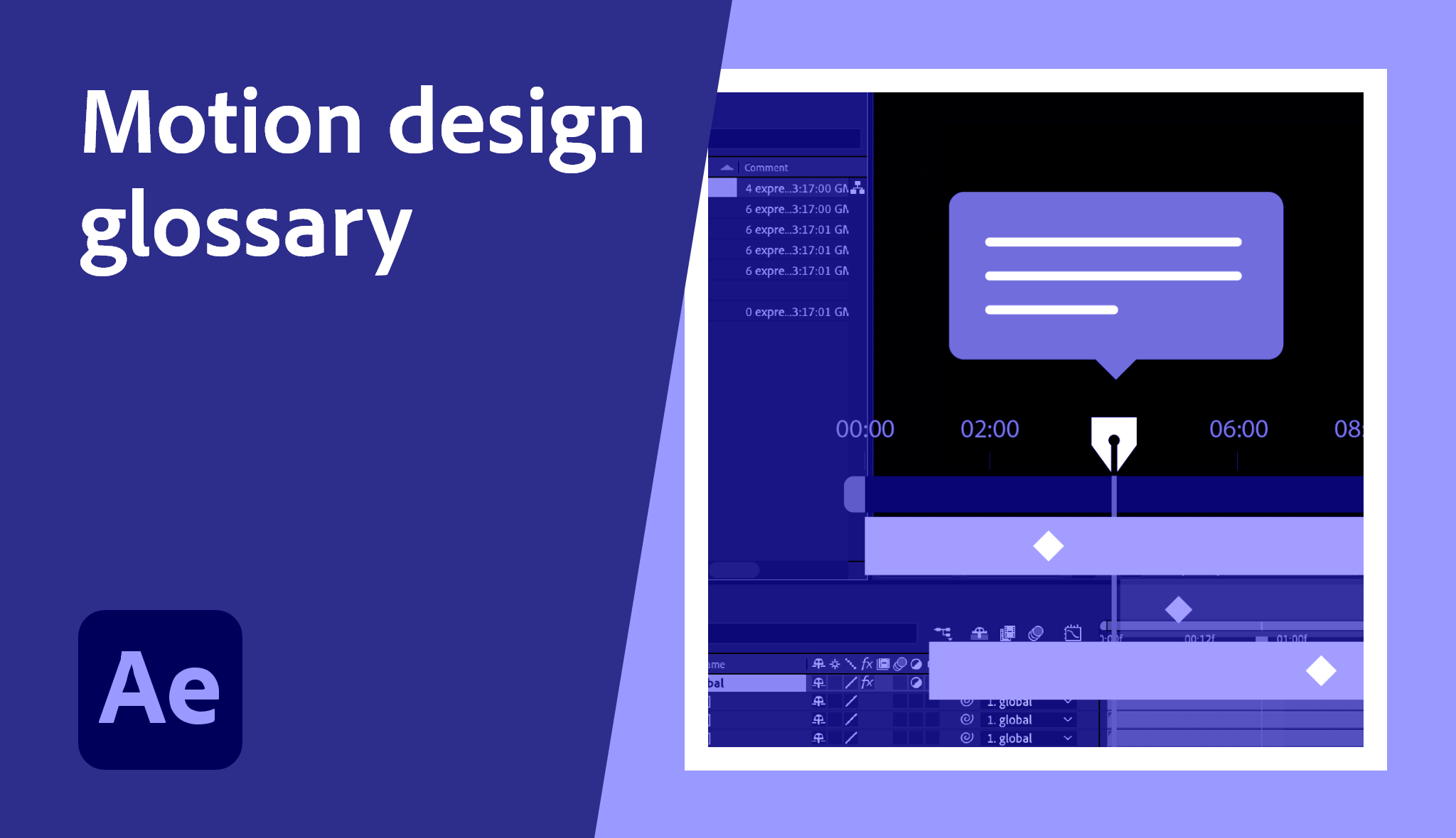 Glossary of motion design terminology | Adobe Education Exchange