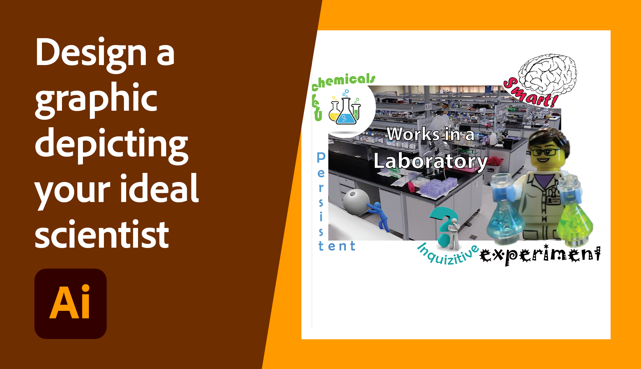 Design a graphic depicting your ideal scientist | Adobe Education Exchange