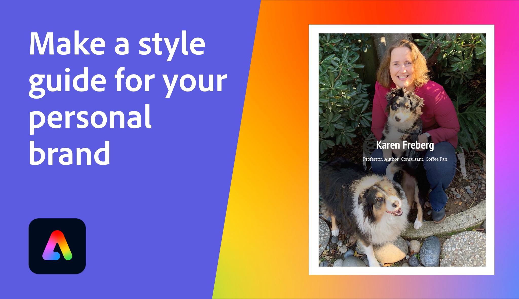 Make A Style Guide For Your Personal Brand Adobe Education Exchange