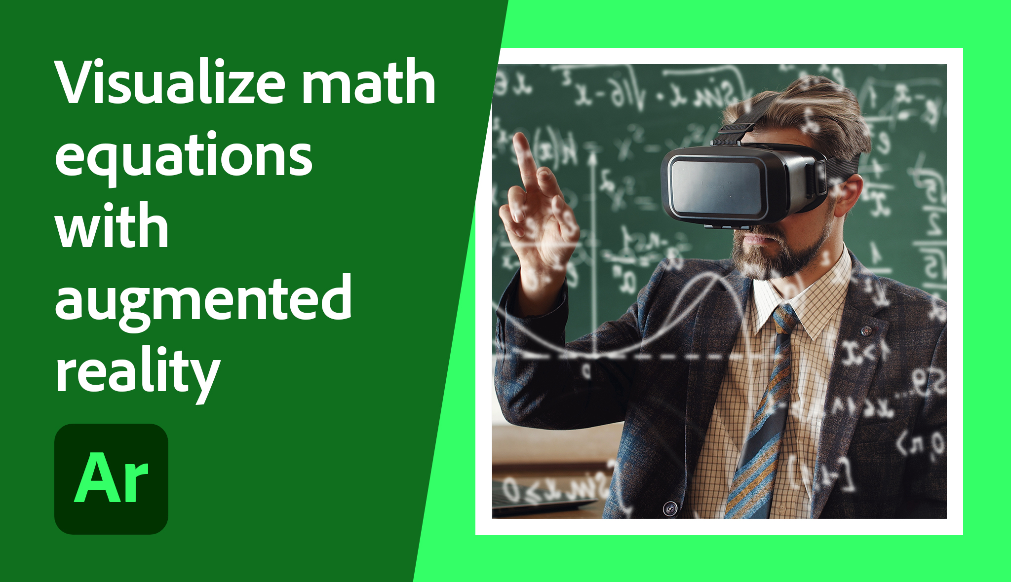 Visualize math equations with augmented reality | Adobe Education Exchange