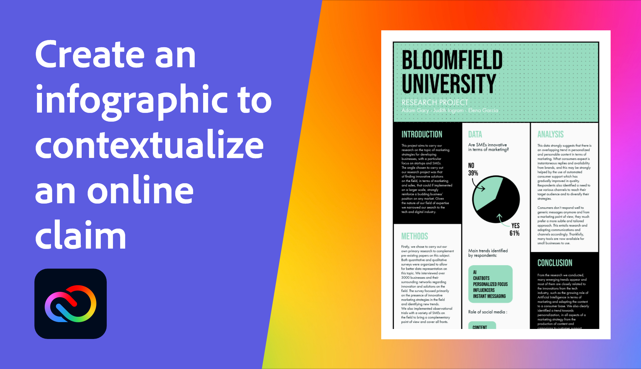 Create an infographic to contextualize an online claim | Adobe ...