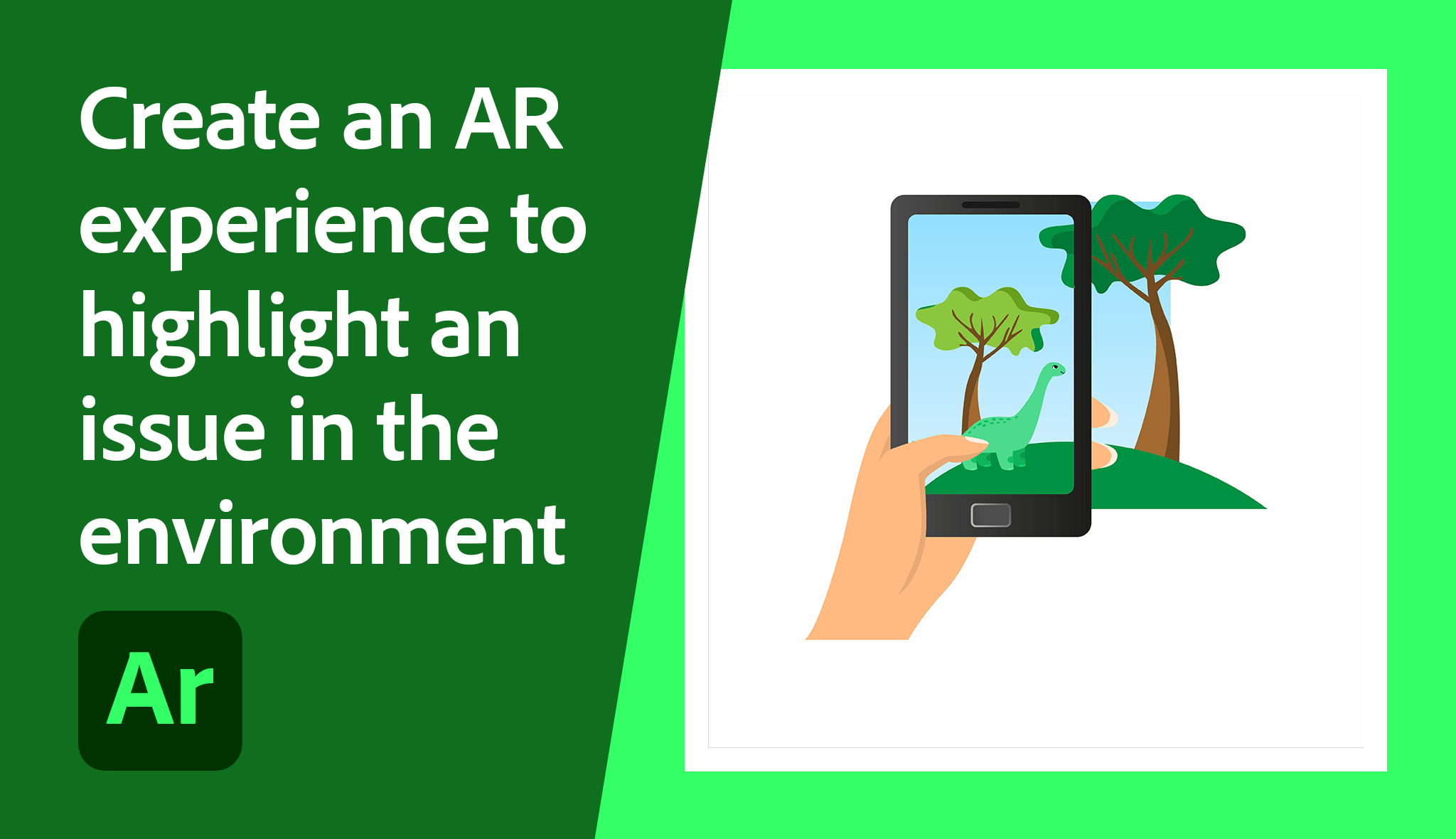 Create an AR experience to highlight an issue in the environment ...