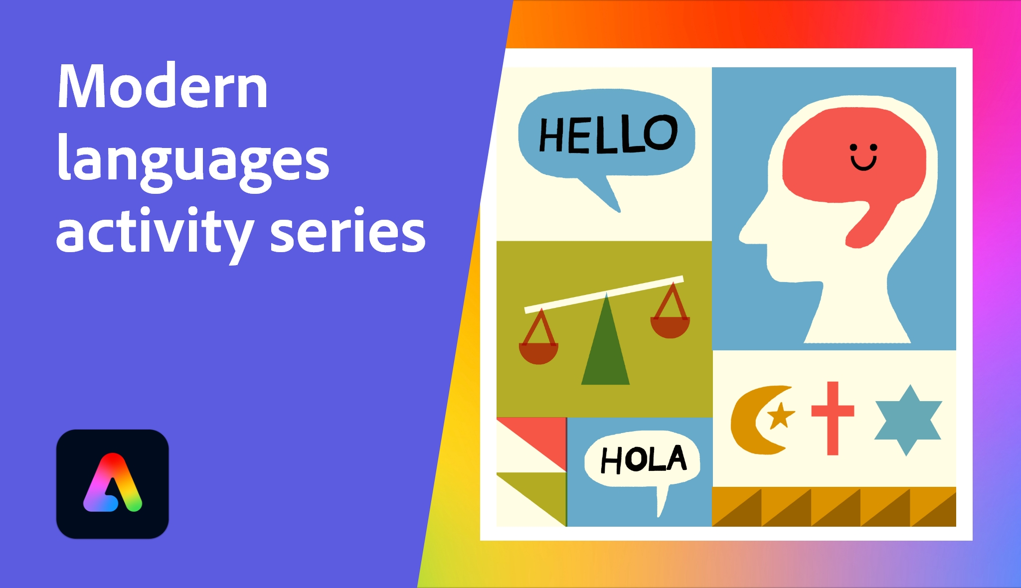 Modern languages activity series | Adobe Education Exchange