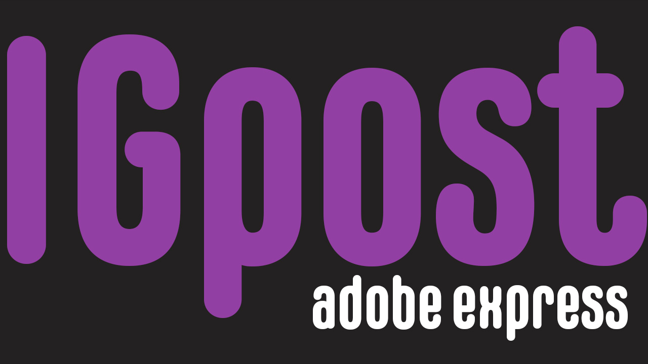 Create Instagram posts in Adobe Express | Adobe Education Exchange