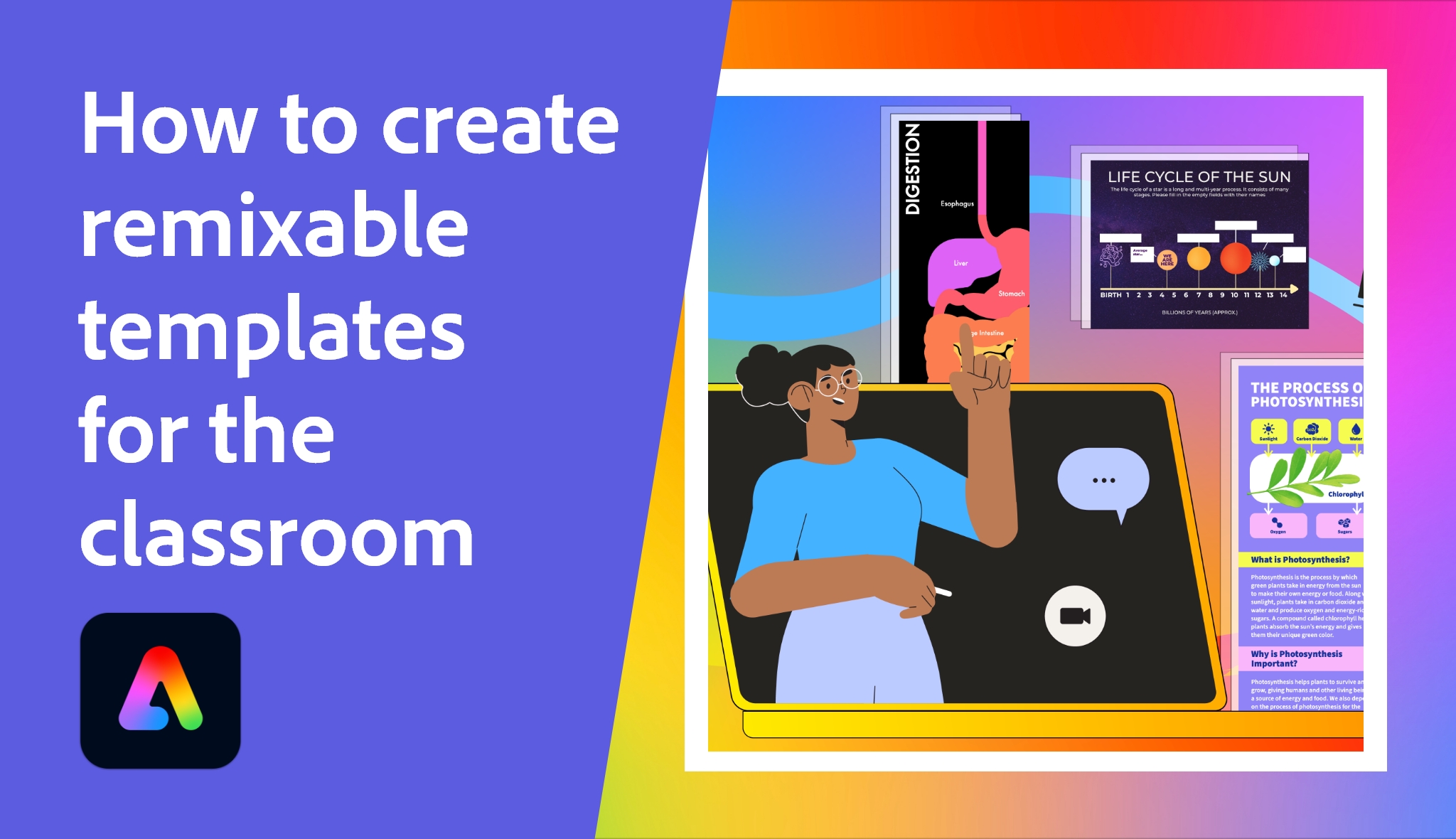 How to create remixable templates for the classroom | Adobe Education ...