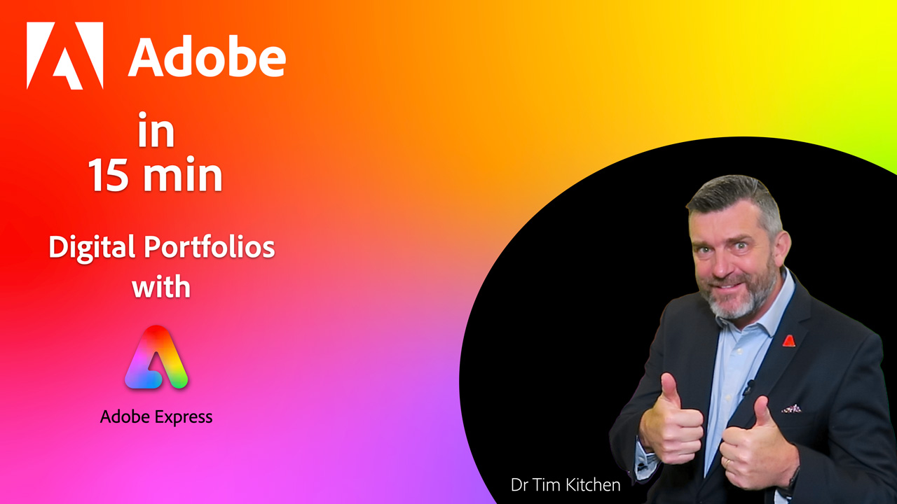 Digital Portfolios with Adobe Express - Adobe in 15 min | Adobe ...