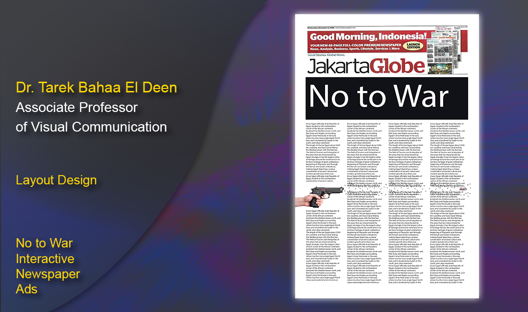 No to War Newspaper Ads | Adobe Education Exchange